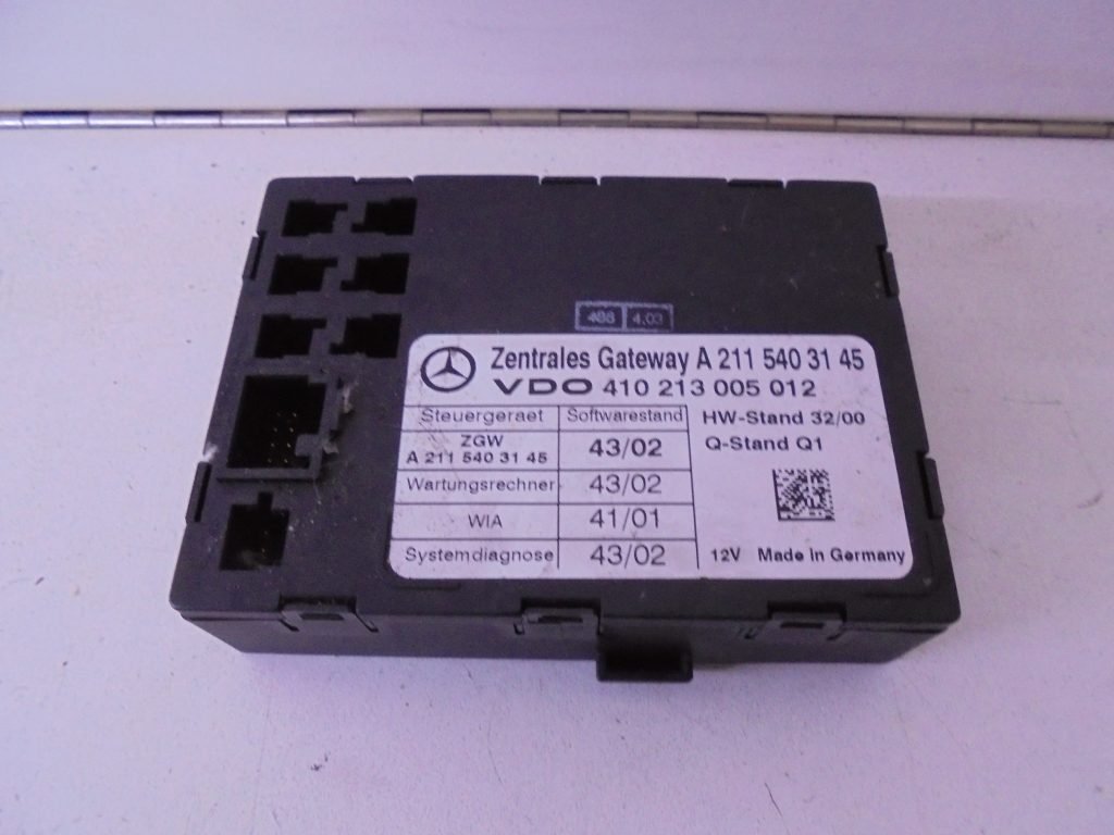 E-KLASSE W211 ZGW MODULE A2115403145 GATEWAY - JLParts