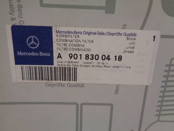 A9018300418 SPRINTER W901 INTERIEURFILTER NEW OLD STOCK ORIGINEEL ...